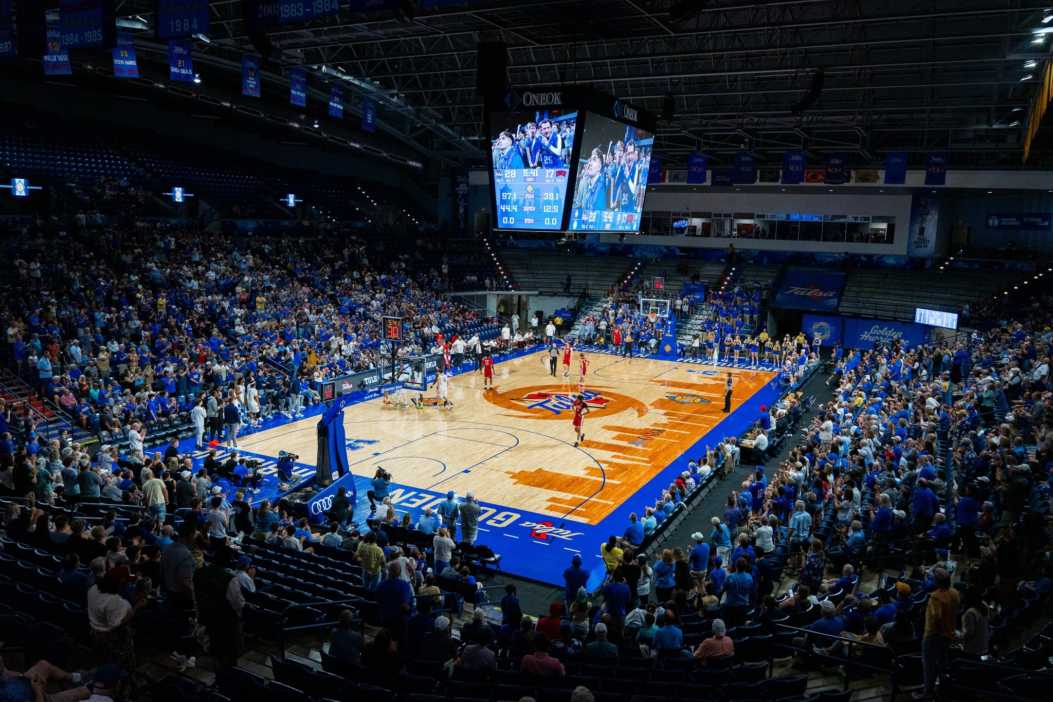 Tulsa Golden Hurricane shine in first NIT appearance in a decade